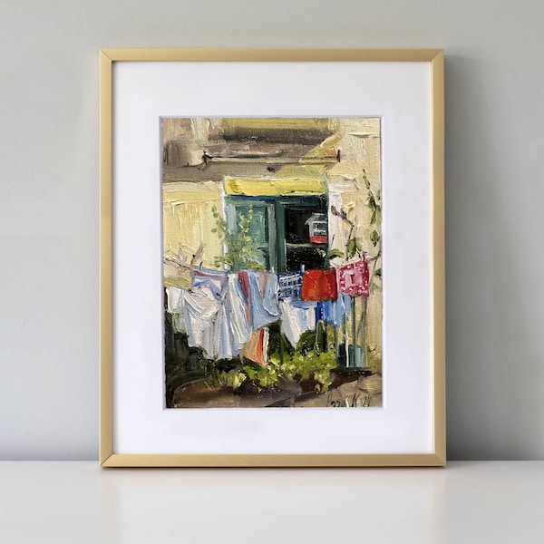 Laundry Painting - Etsy