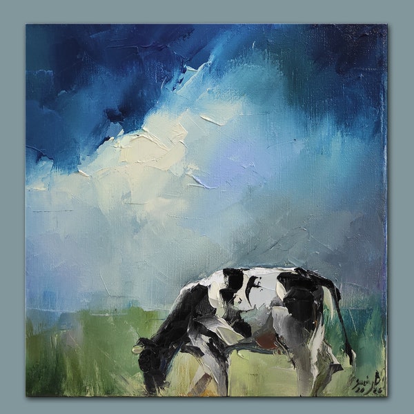 Cow Painting - Etsy