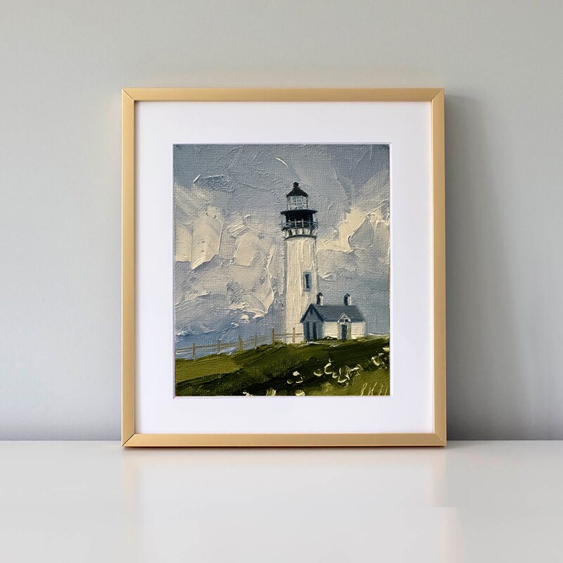 Lighthouse Canvas - Etsy