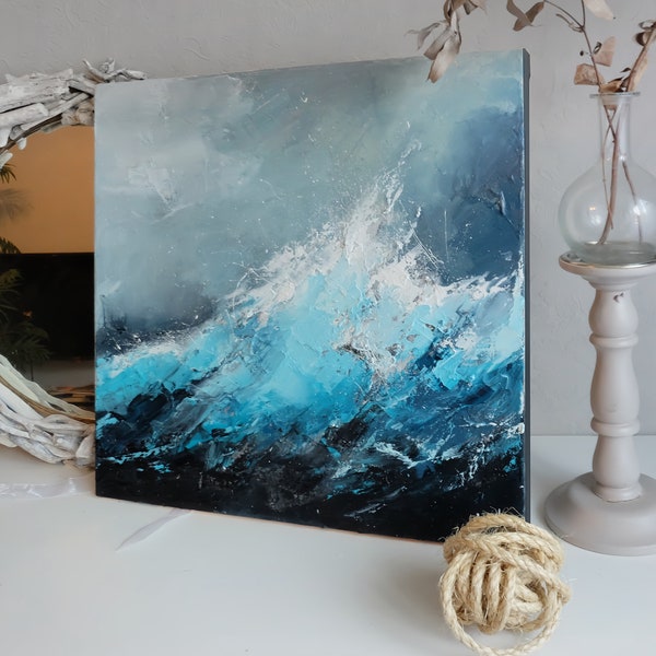 Abstract Wave Art - Etsy