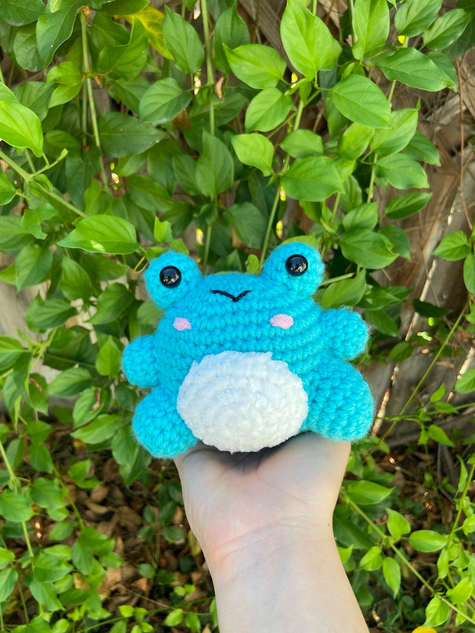 Crochet Frog Plush Amigurumi || Soft Stuffed Animal Toy || Gift for ...