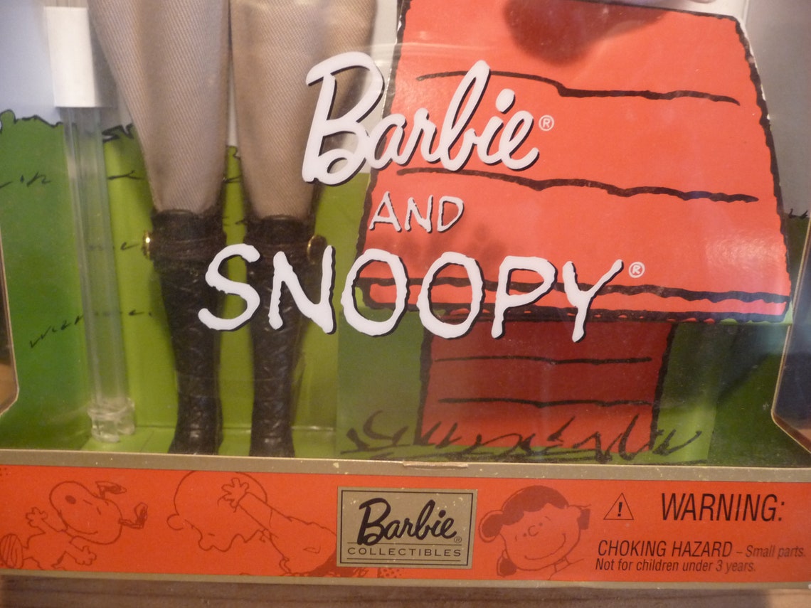 Barbie and Snoopy, Barbie Doll Set, Collector Edition, 2001, Never ...