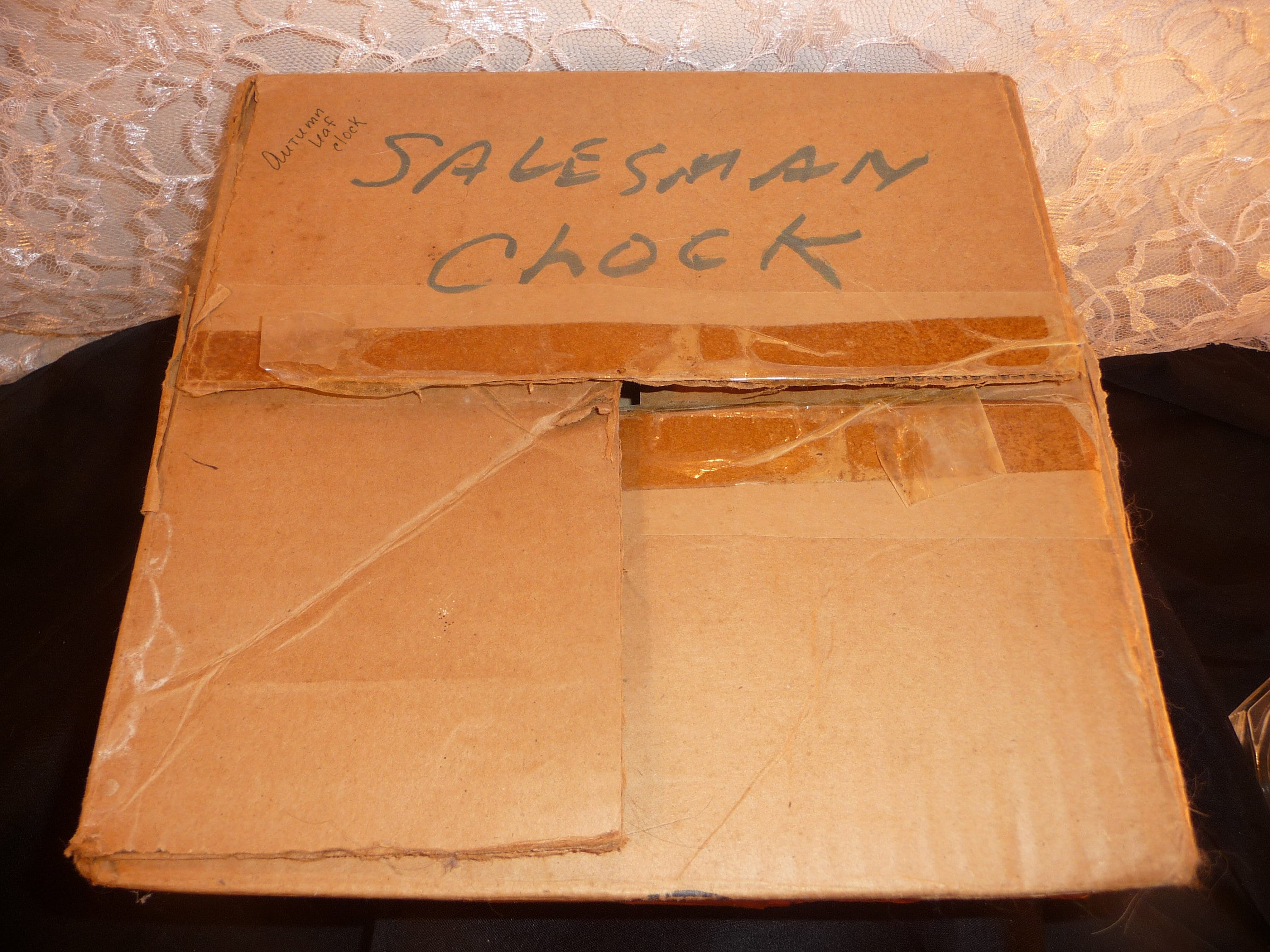 Vintage Jewel Tea, Autumn Leaf Clock, Hall, Salesman's Award Wall Clock ...