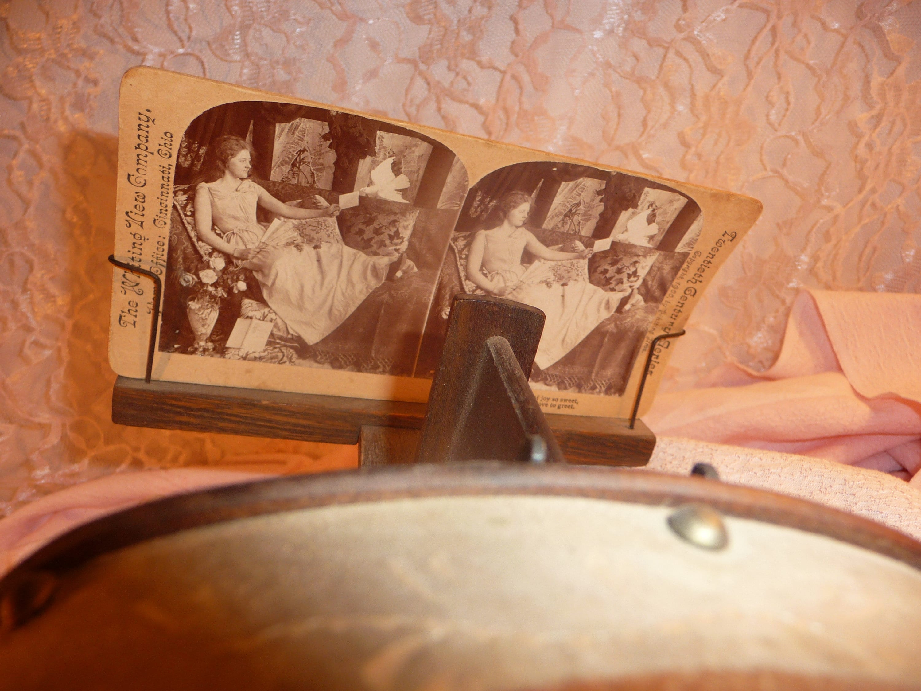 Vintage Stereo Viewer Stereoscope With 15 Cards, Photos Vintage ...