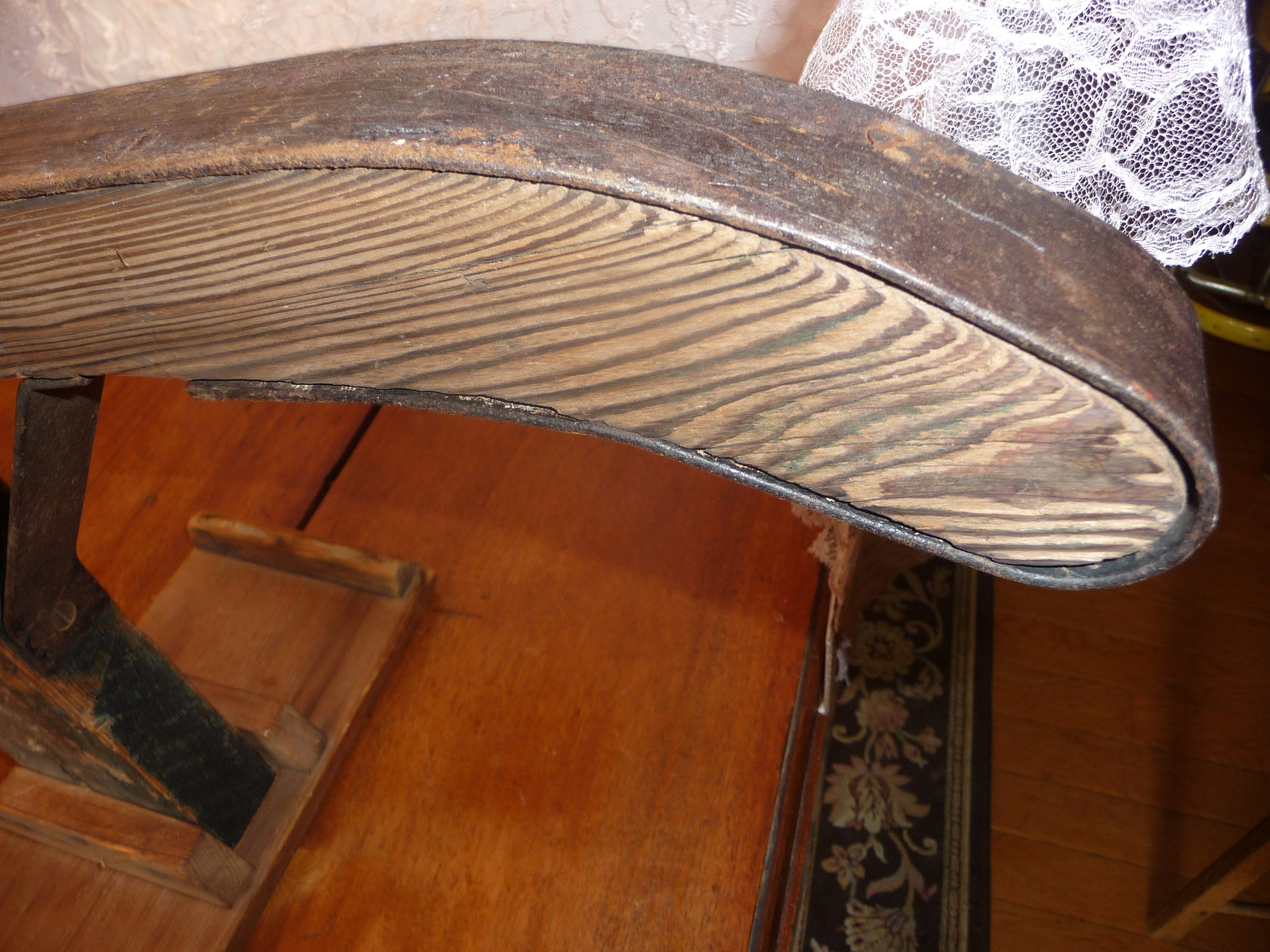 Vintage Jack Jumper Wooden Seat Ski, One Ski Sled, Wooden Sled, Skibock ...