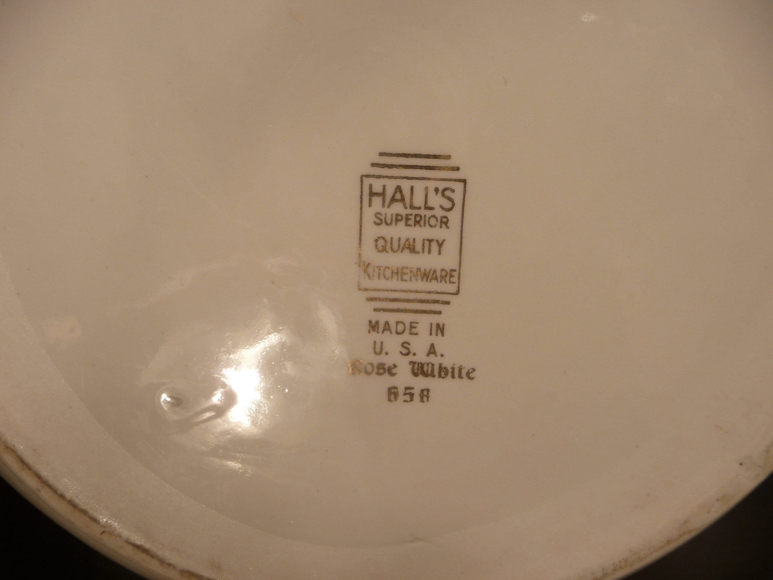 Vintage Hall's Superior Kitchenware Covered Casserole - Etsy