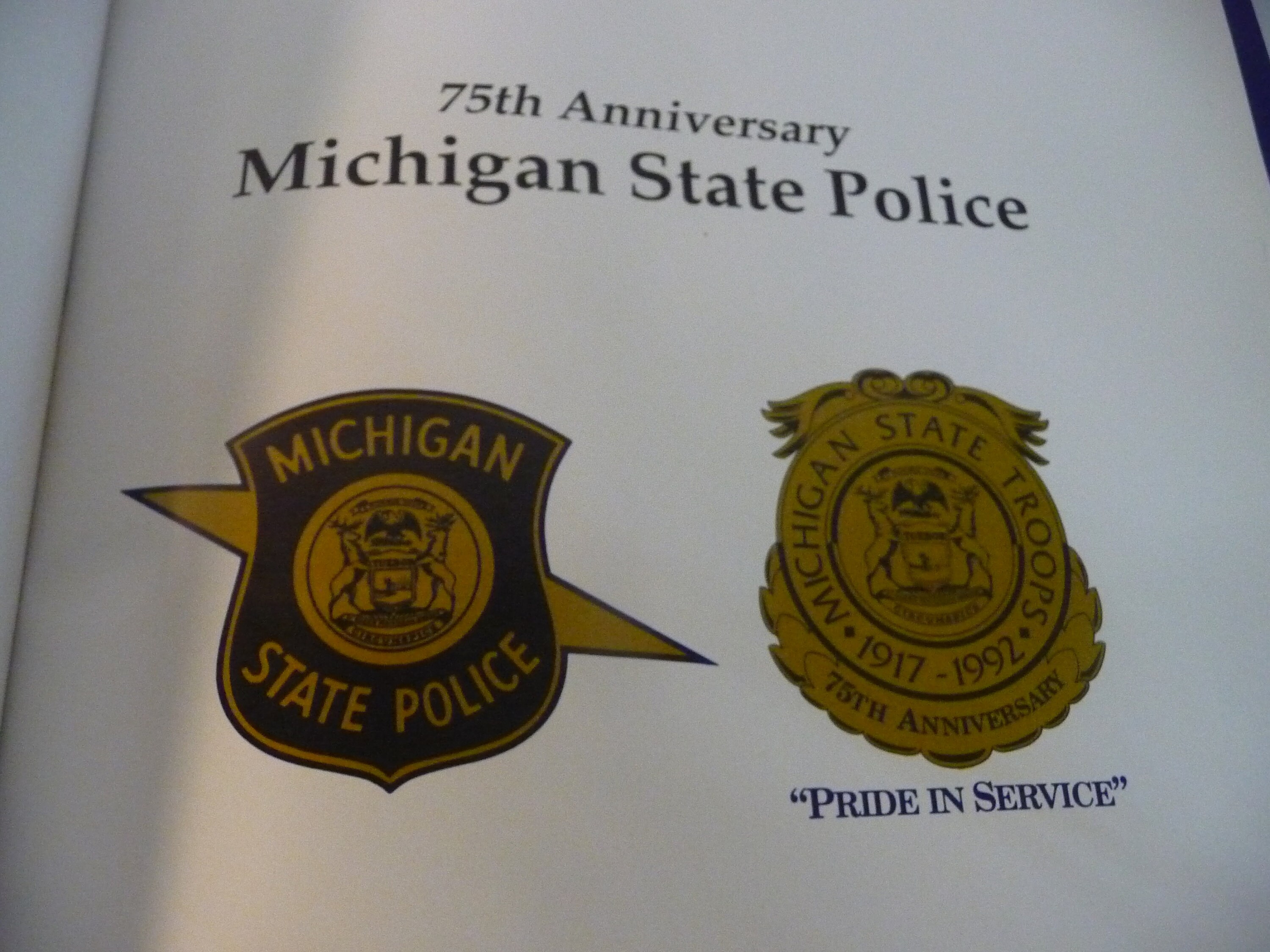 Michigan State Troops 75th Anniversary Yearbook Michigan - Etsy