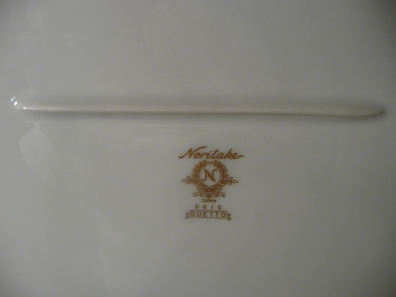 Noritake Japan Duetto Platter, 6610, Noritake Large Platter, Serving ...