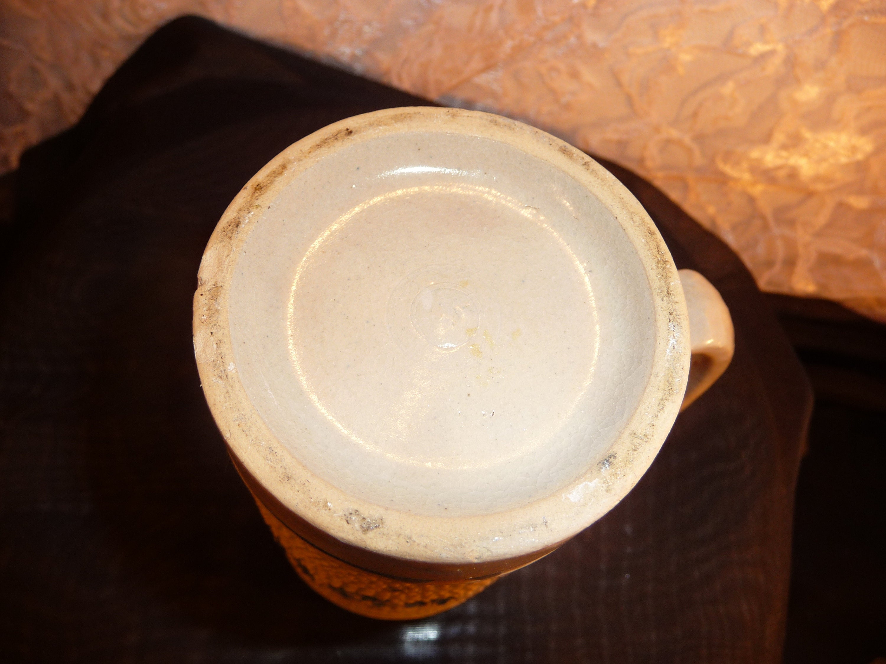 Vintage Blue/gray White's Pottery, Utica, NY, Prosit Mug, Stoneware ...