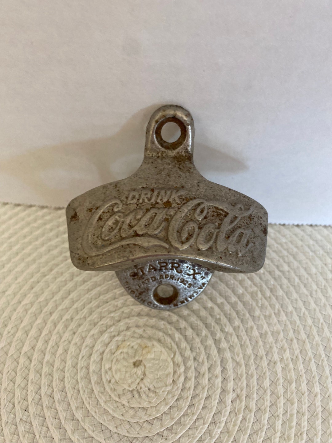 Starr X Wall Mount Coca Cola Bottle Cap Wall Mount Bottle Opener - Etsy