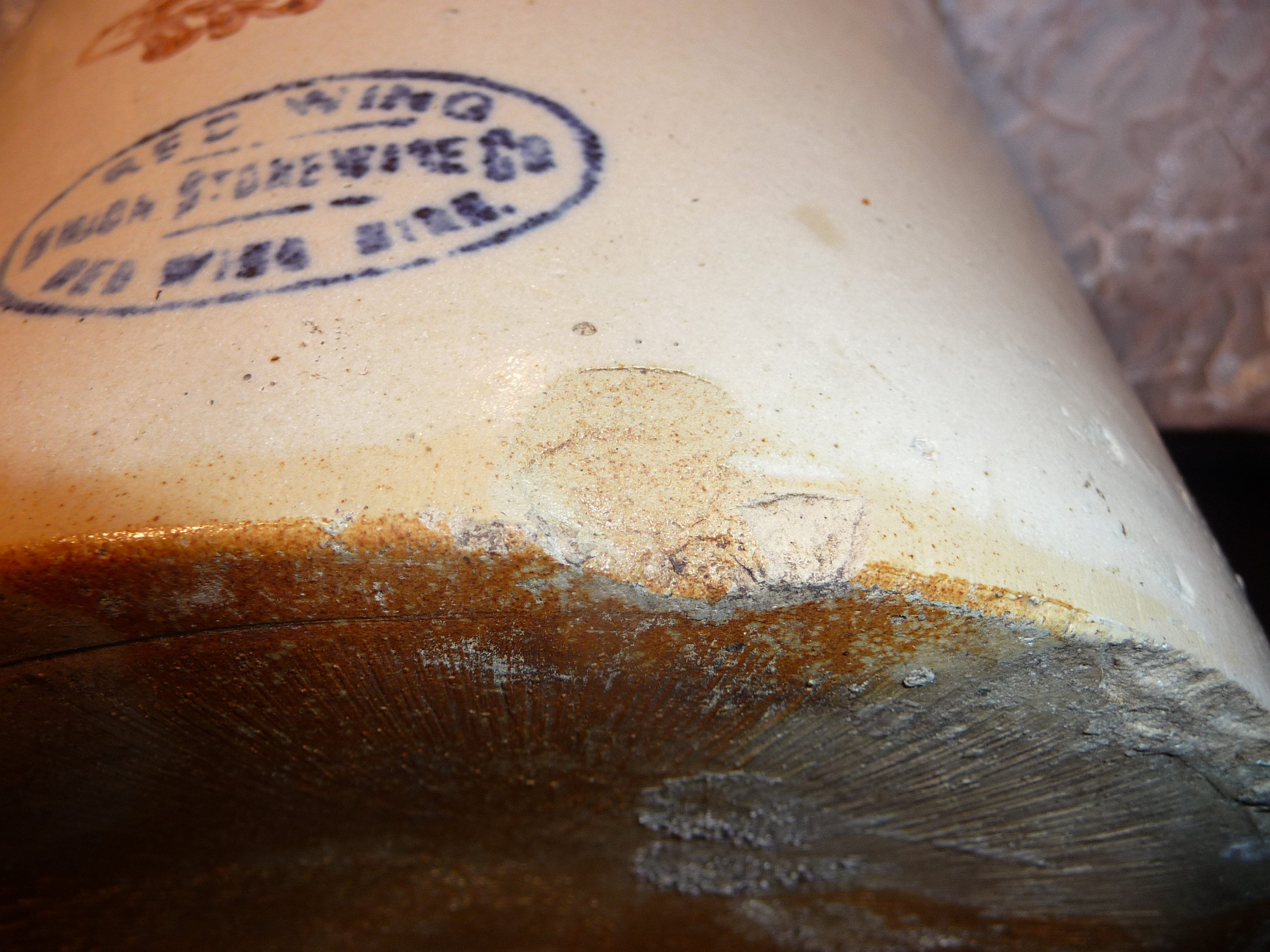 Vintage Red Wing 2 Gallon Crock, Circa 1906 -1936, Red Wing Union ...