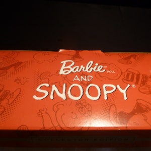 Barbie and Snoopy, Barbie Doll Set, Collector Edition, 2001, Never ...