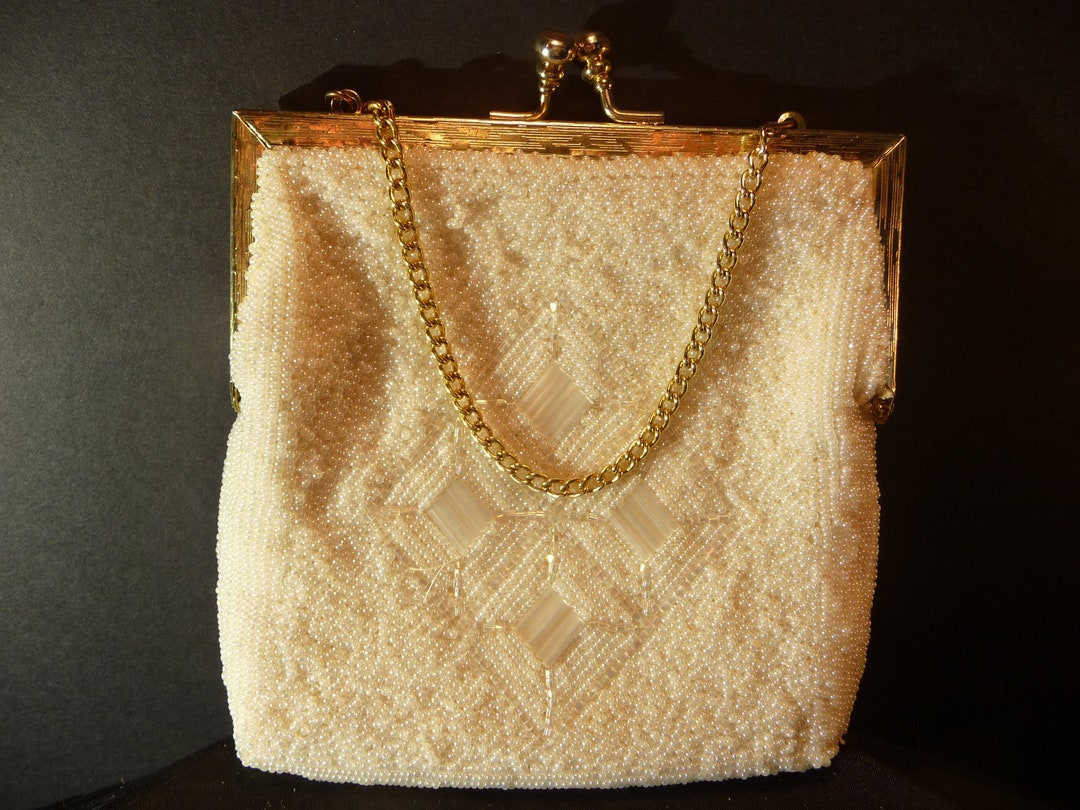 Vintage Ivory Purse, Jackson's Label, Clutch Purse, Hollywood, Ivory ...