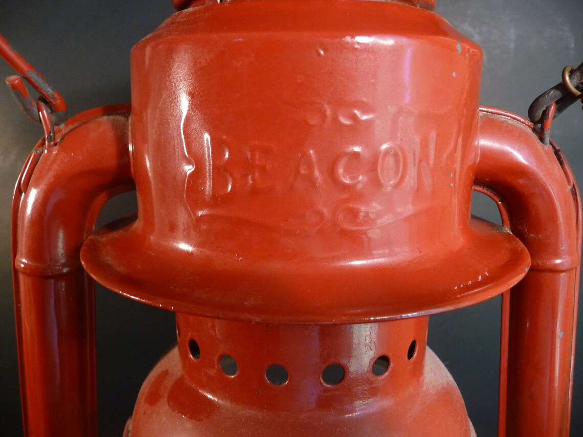 Vintage Beacon Lantern, Beacon Barn Lantern, Made in Canada, Barn Lantern, Farmhouse ...