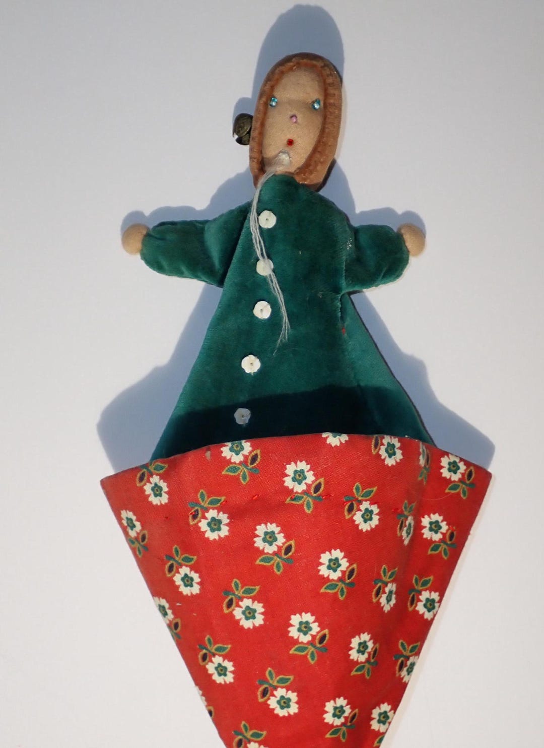 Vintage Pop up Cone Puppet Doll, Toy Doll, Toy Puppet - Etsy