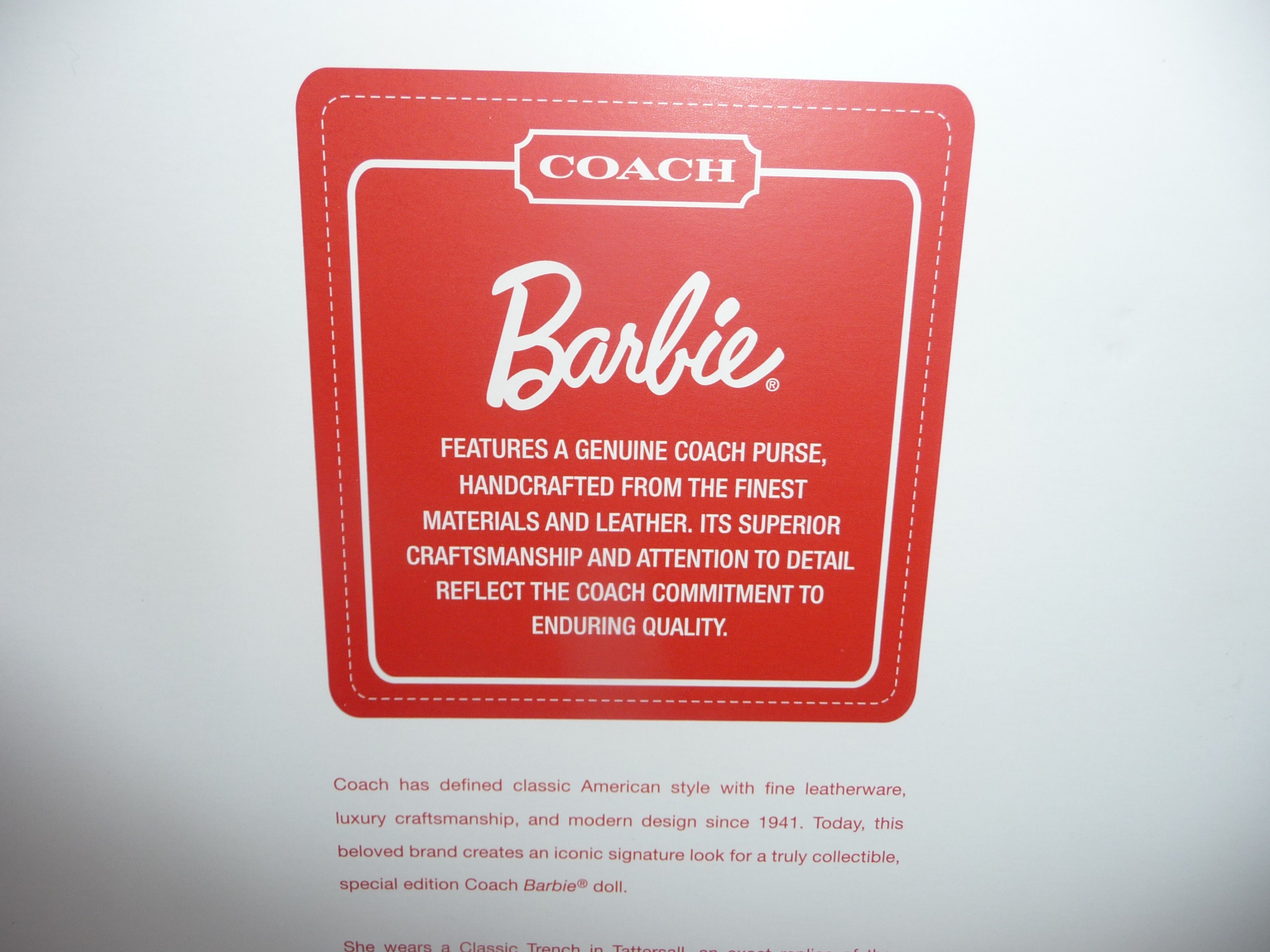 Barbie, Coach, Coach Barbie Doll, Classic, American Style, Barbie ...