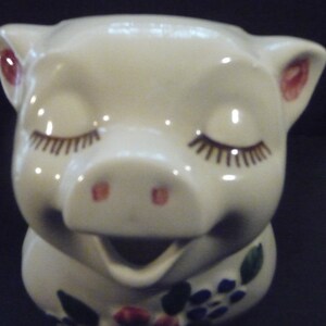 Shawnee Pottery Smiley Pig Pitcher, Smiley Pitcher, Shawnee Pitcher ...