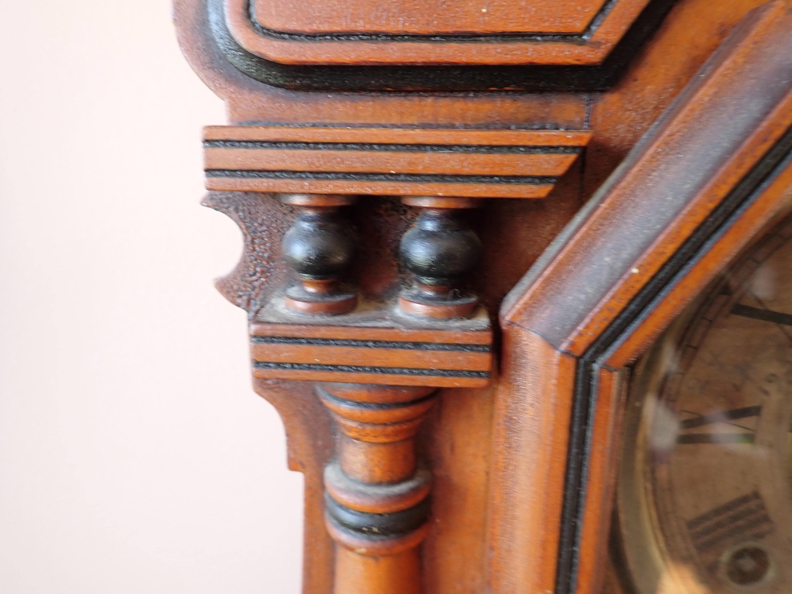 20th Century Mantle Clock, Antique Mantle Clock, With 3 Keys, Mantle ...