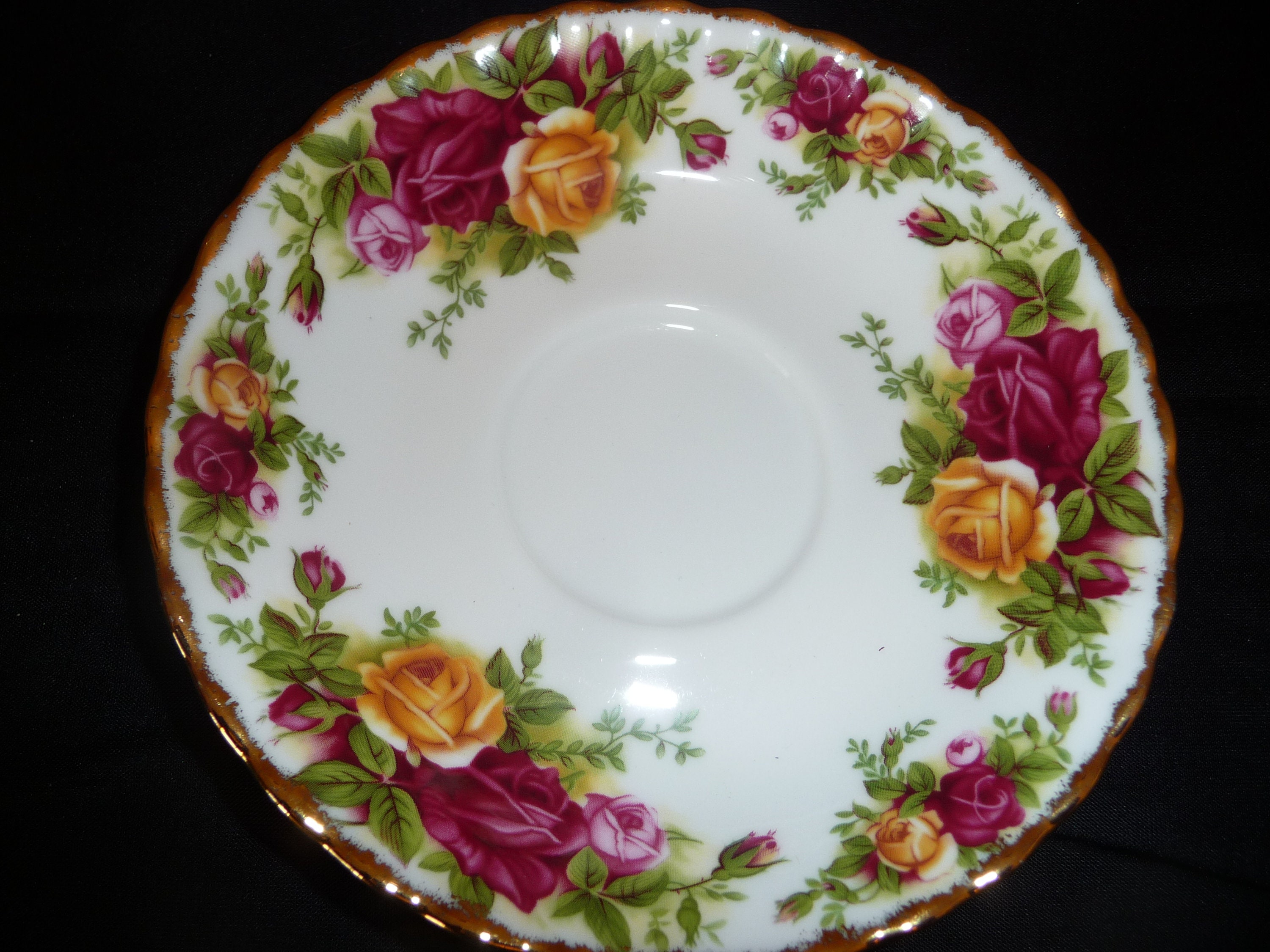Vintage Royal Albert LTD Old Country Rose Pattern Set of 6 - Etsy