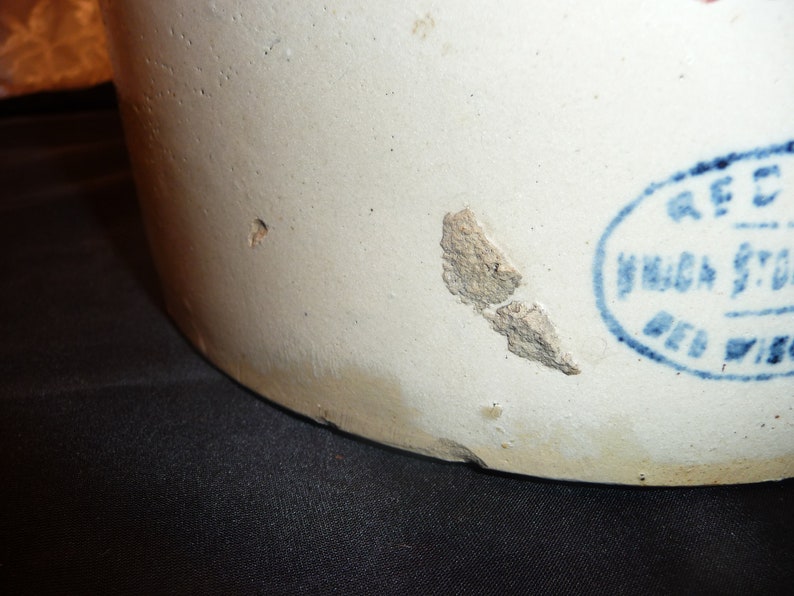Vintage Red Wing 2 Gallon Crock, Circa 1906 -1936, Red Wing Union ...