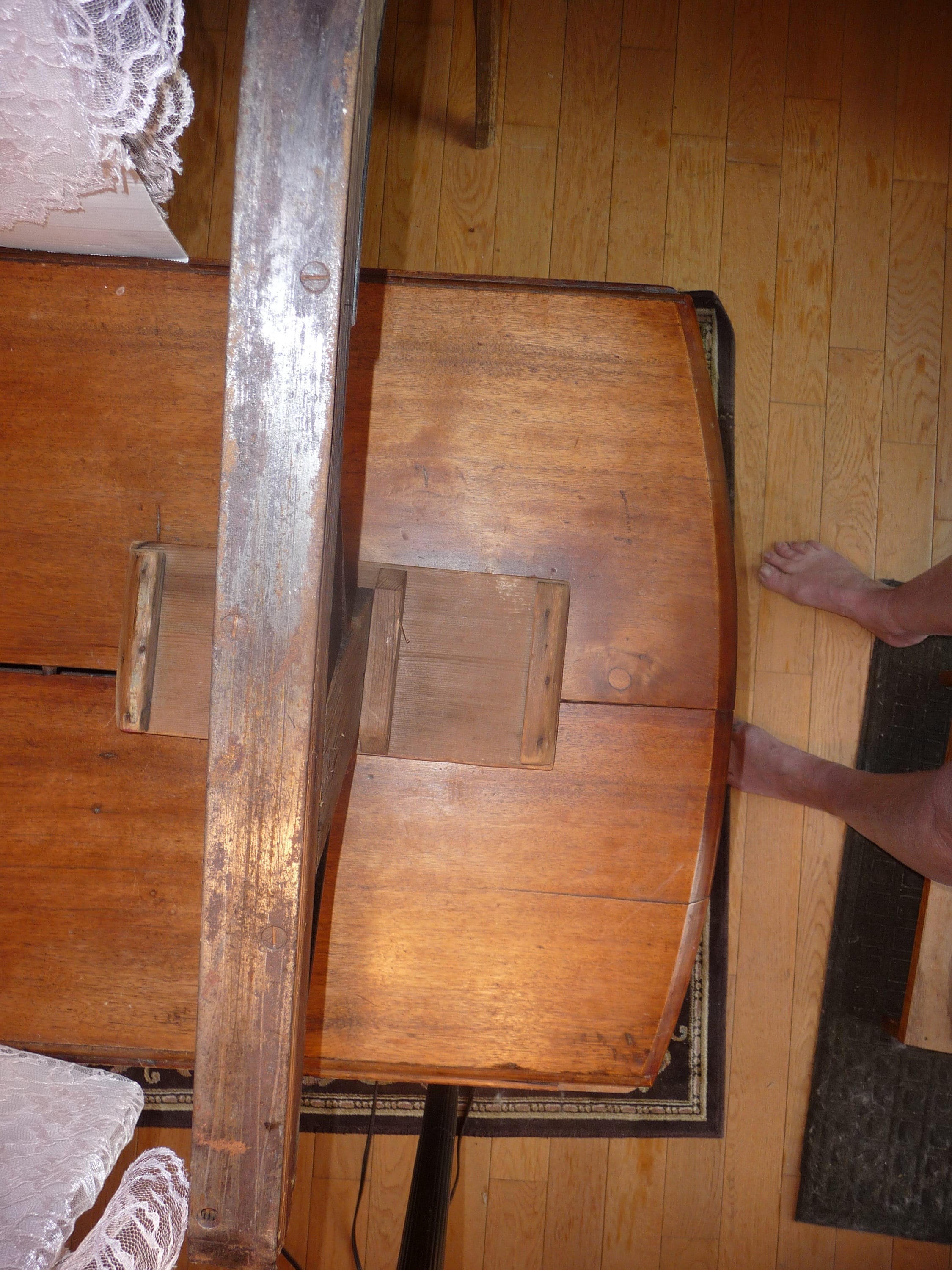 Vintage Jack Jumper Wooden Seat Ski, One Ski Sled, Wooden Sled, Skibock ...