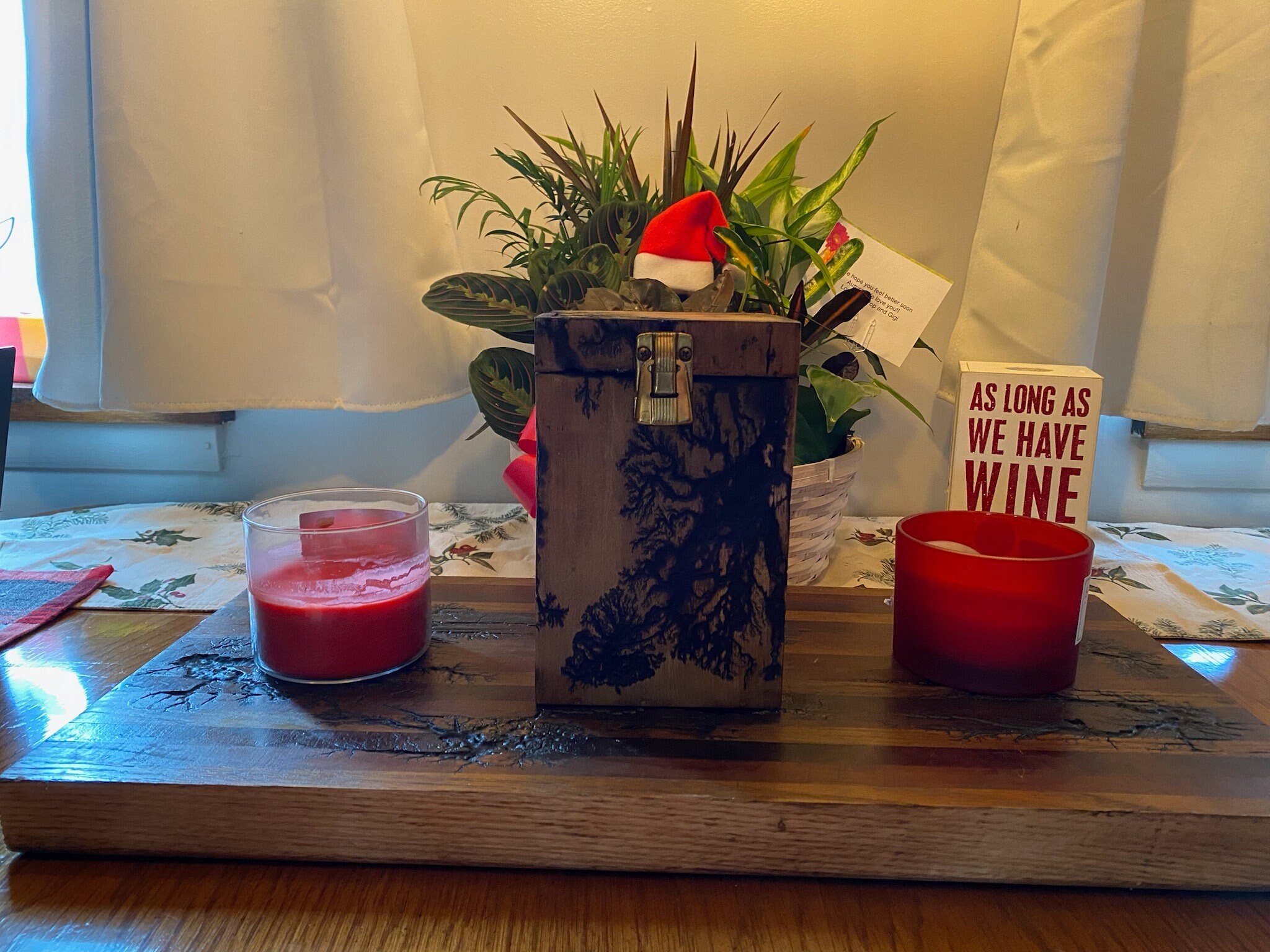 Fractal Wood Burnt Box - Etsy