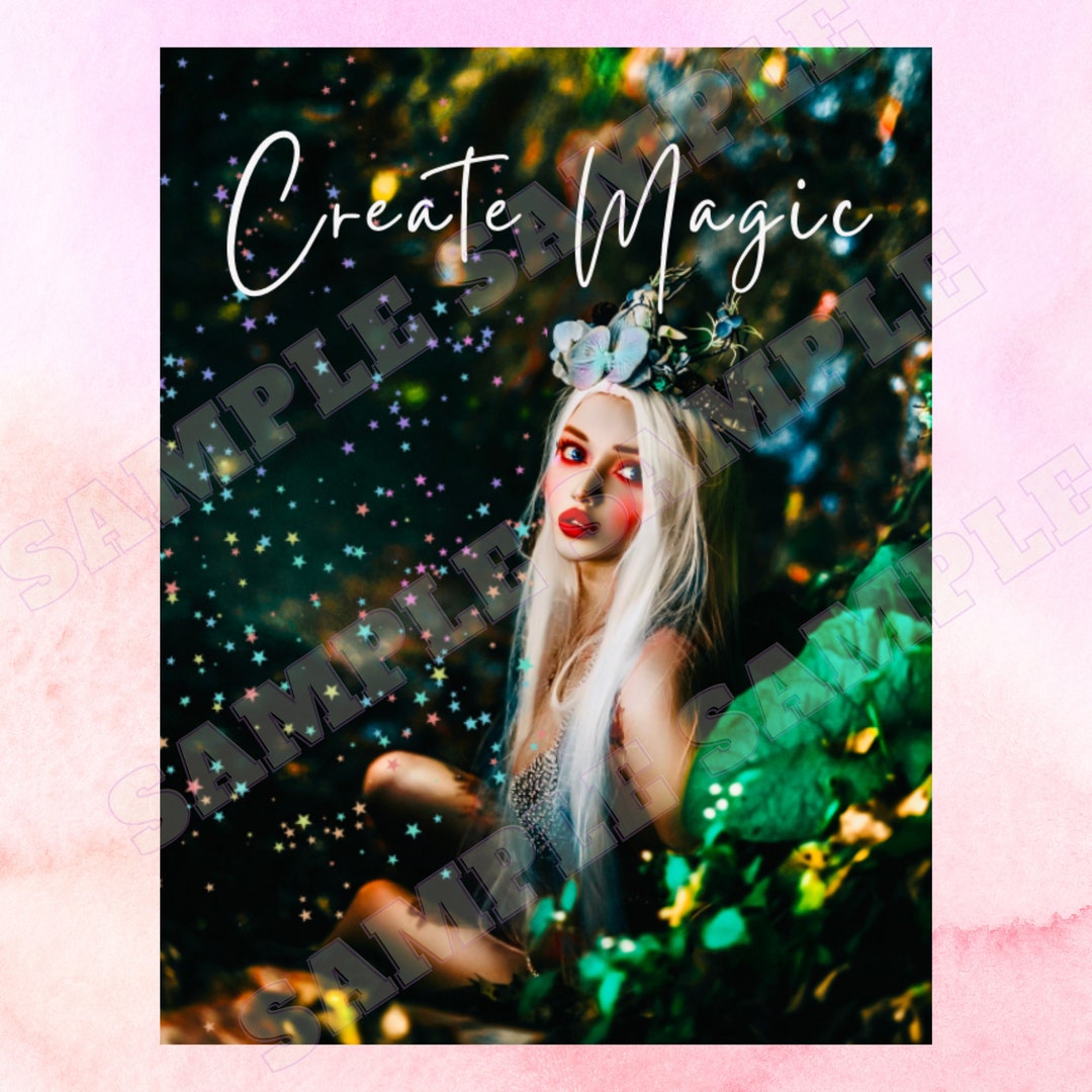 Fairy Poster Printable Poster, Digital Download, Digital Poster, Girly ...