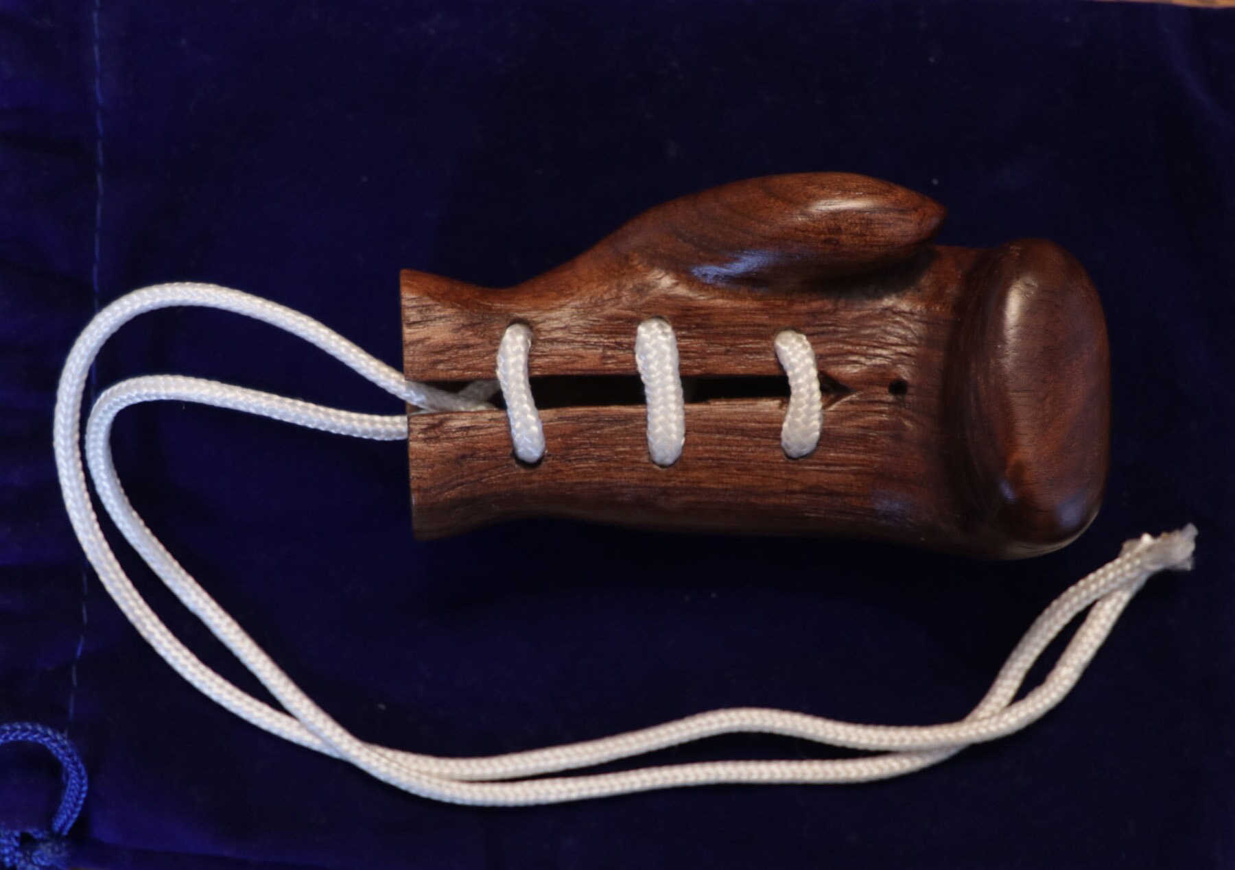 Hand Carved Wooden Boxing Glove - Etsy
