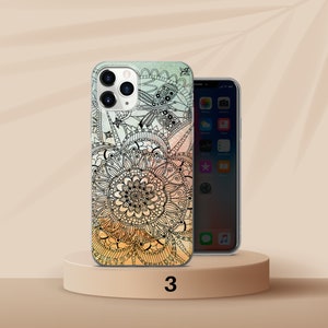 Mandala Phone Case Mandala Art Print Cover Fit for iPhone 17 Pro Max 16 ...