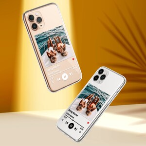 Custom Music Plaque Phone Case Song Album Cover Fit for iPhone 17 Pro ...