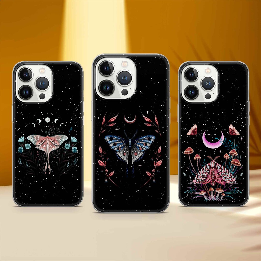 Luna Moth Design Phone Case Luna Moth Cover Fit for iPhone 15 Pro 14 11 ...