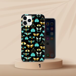 Luna Moth Phone Case Luna Moth Pattern Cover Fit for iPhone 17 Pro Max ...