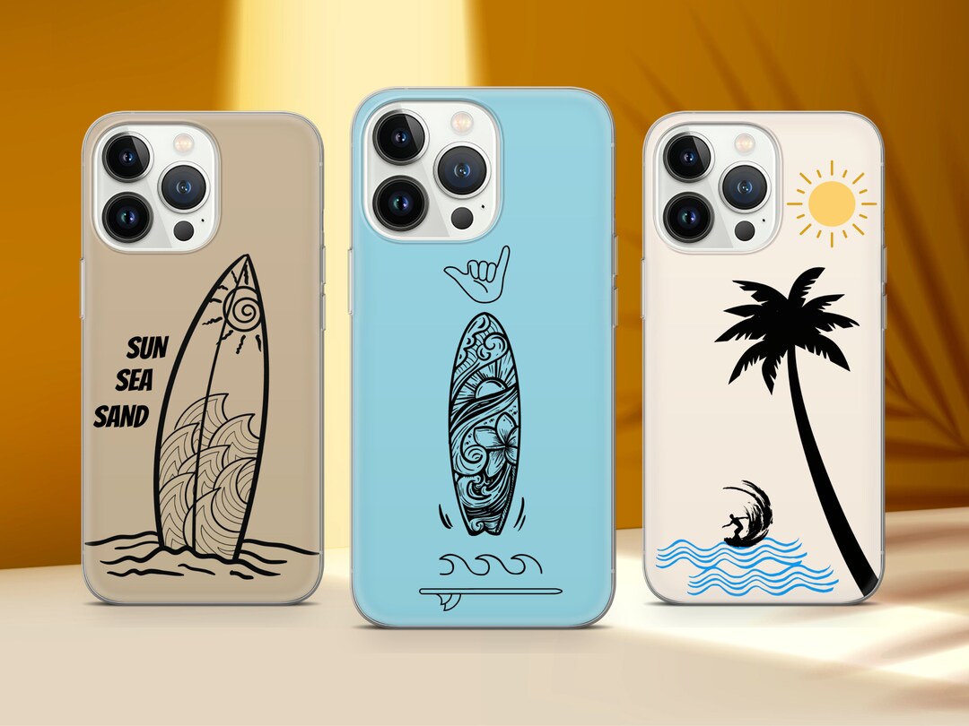 Surf Phone Case Great Waves Cover Fit for iPhone 15 14 11 Pro - Etsy