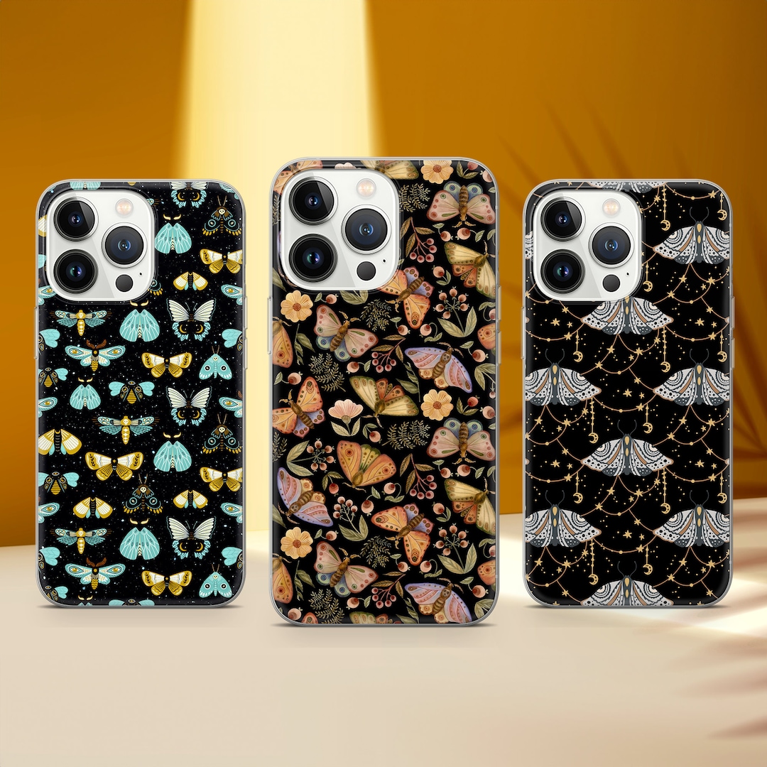 Luna Moth Phone Case Luna Moth Pattern Cover Fit for iPhone 17 Pro Max ...