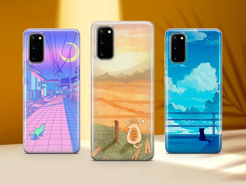 Cute Cat Phone Case Kawaii Cat Phone Cover Fit for Iphone 14 - Etsy