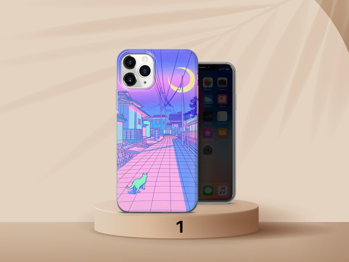 Cute Cat Phone Case Kawaii Cat Phone Cover Fit for Iphone 14 - Etsy