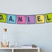 Dinosaurs Kid's NAME Banner, Dino Party Custom Bunting, Personalized ...