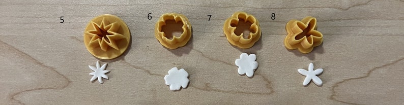 Floral Polymer Clay Cutters – PLA Clay Jewelry Making - Etsy