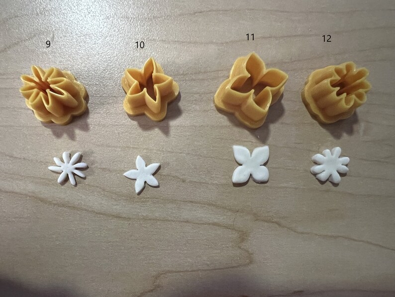 Floral Polymer Clay Cutters – PLA Clay Jewelry Making - Etsy