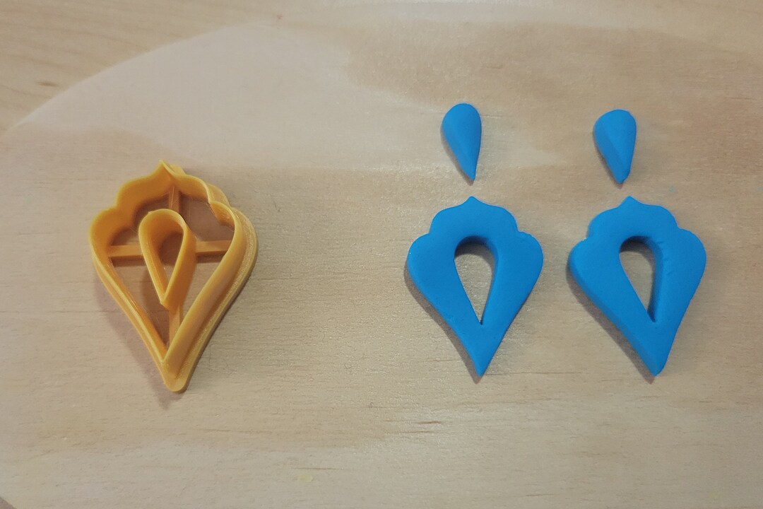Polymer Clay Cutters -moroccan Drop Donut Polymer Clay Cutters ...