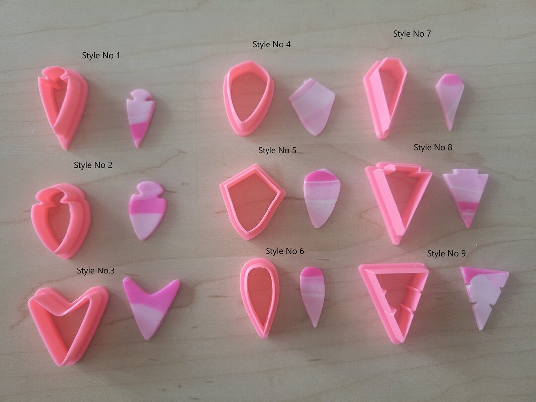 Polymer Clay Cutters - Arrow Shaped Clay Cutters - Jewelry Making - Etsy