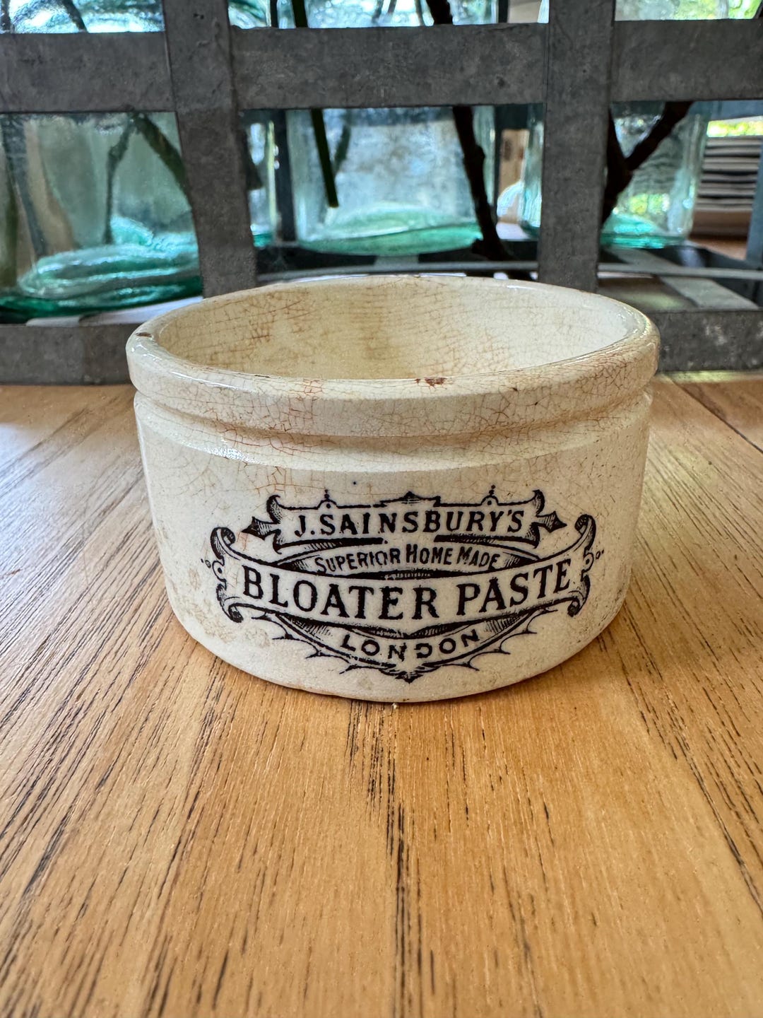 Rare Sainsbury's Shallow Dish Early Design Bloater Paste, English ...