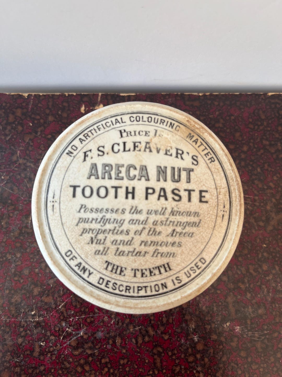 Antique Tooth Pate FS Cleavers Areca Nut Lid With Base - Etsy