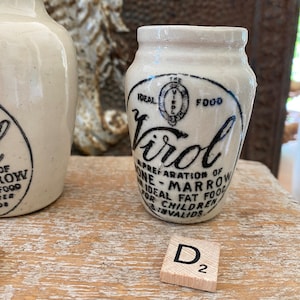 English Antique Virol - Bone Marrow - Stone Pot C. 1890 - Choice of ...