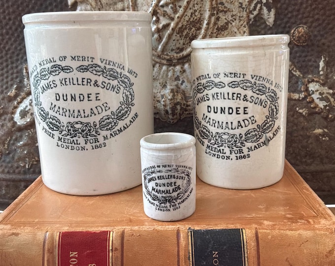 Rare Miniature - 2 Inch James Keiller Dundee Marmalade - Rare Antique ...