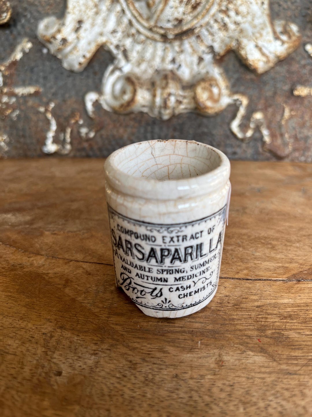 Boots Cash Chemist - Compound Extract of Sarsaparilla - Miniature ...