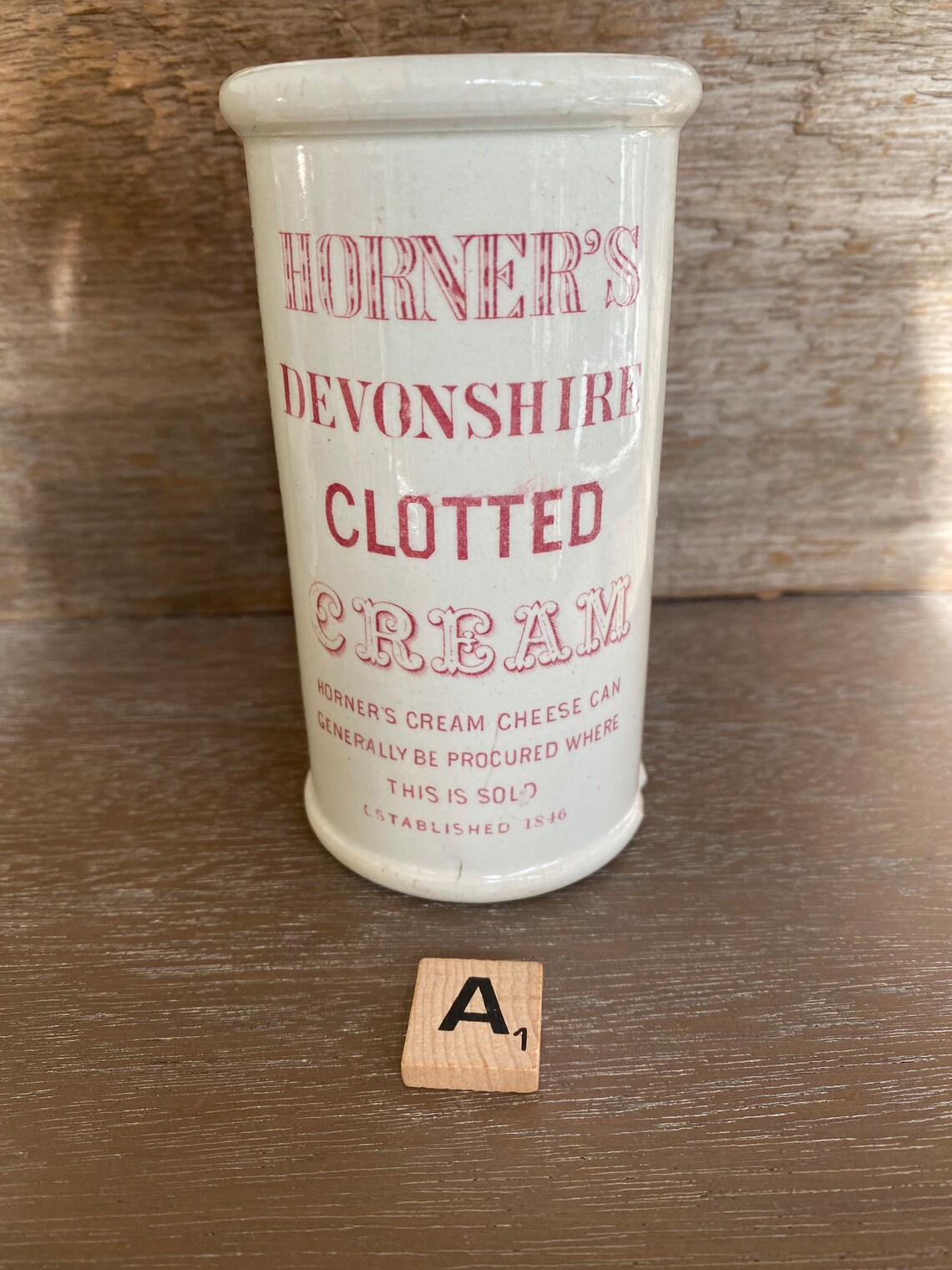 Antique English Rare Horners Devonshire Clotted Cream You - Etsy