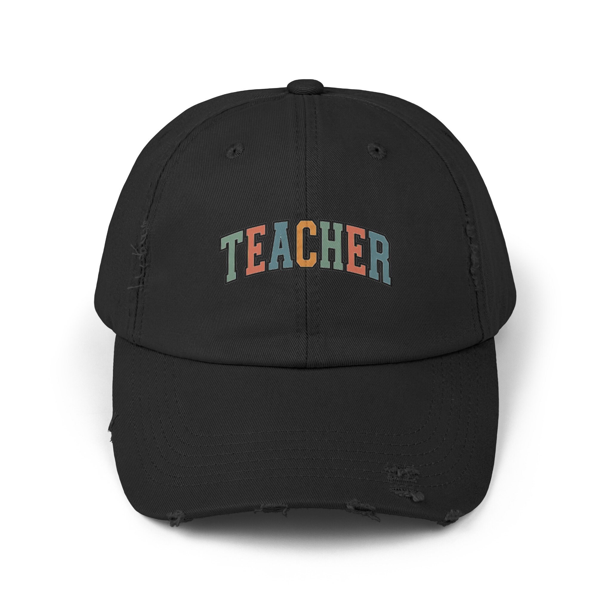 Unisex Distressed Cap, Teacher Quote Cap, Educator Hat, Teacher Hat ...