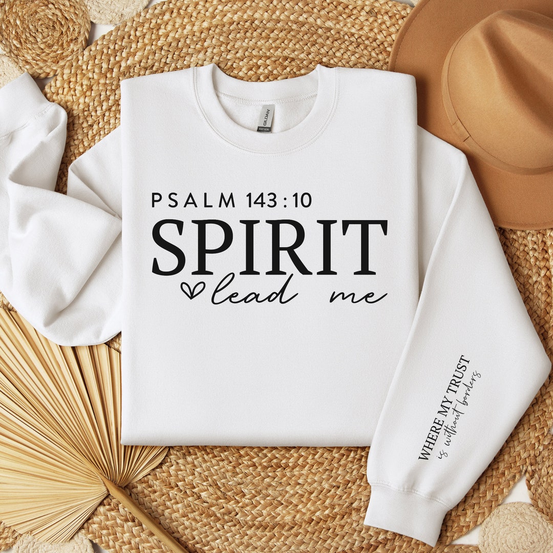 Christian Inspired Sweatshirt, Bible Verse Sweatshirt, Scripture Sleeve ...