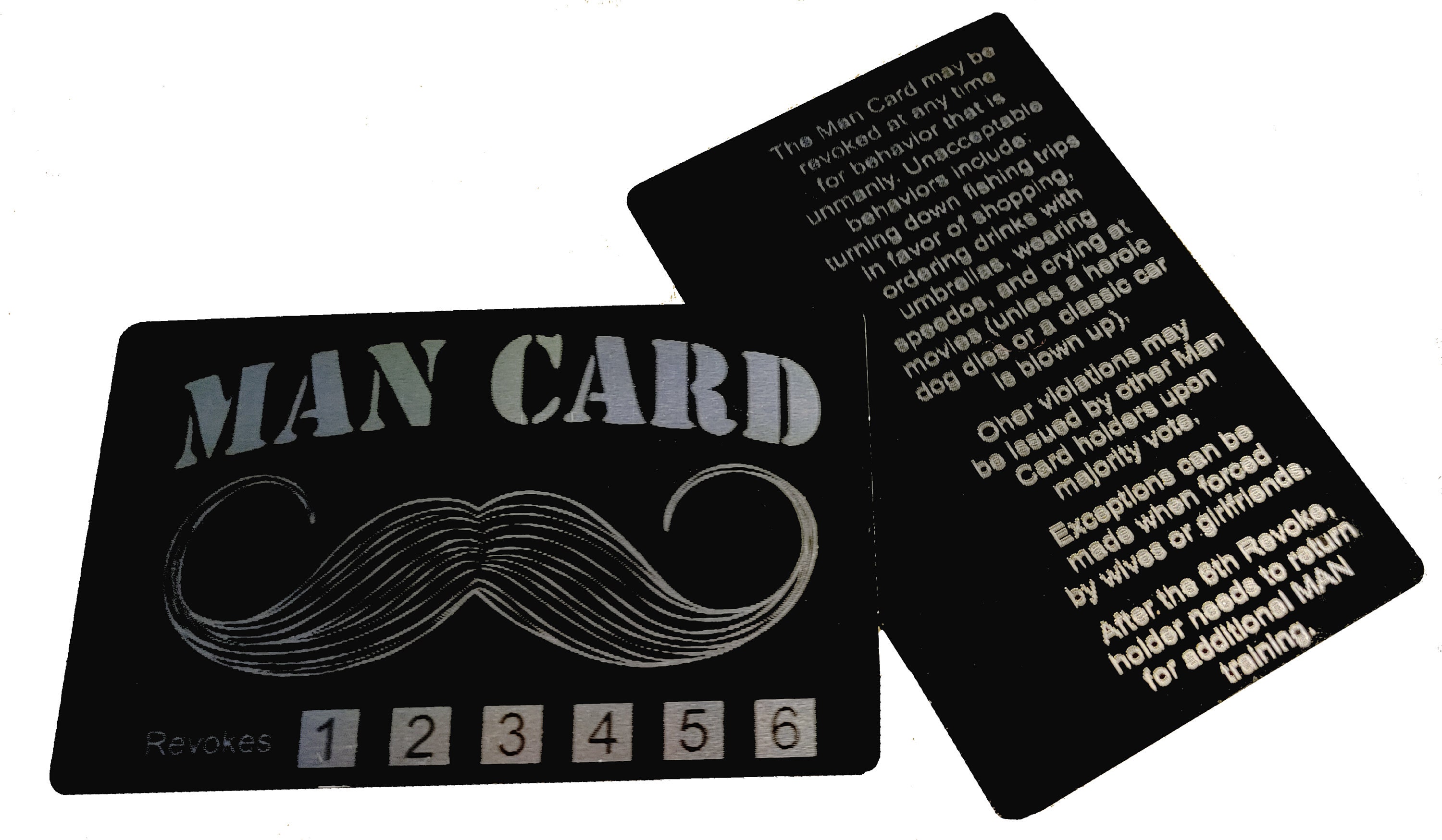 Man Card 2.0 - Etsy
